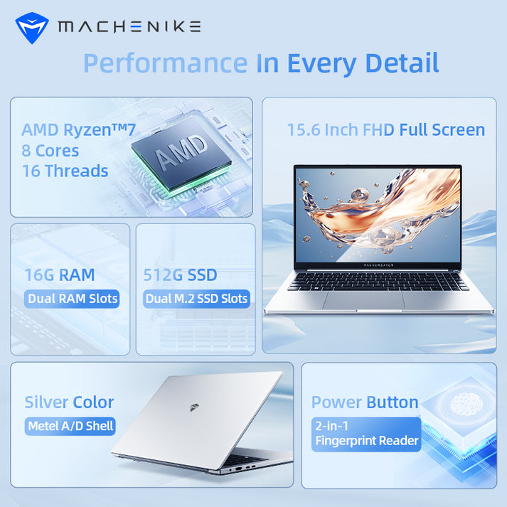 Machenike | Machcreator 15N (15.6”) Laptop