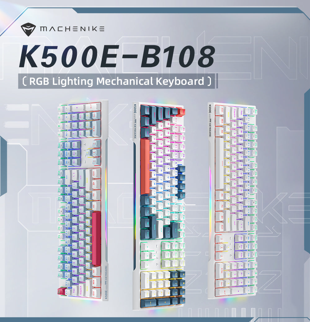 Machenike | K500E-B108 Wired Mechanical Keyboard – Machenike Official Store