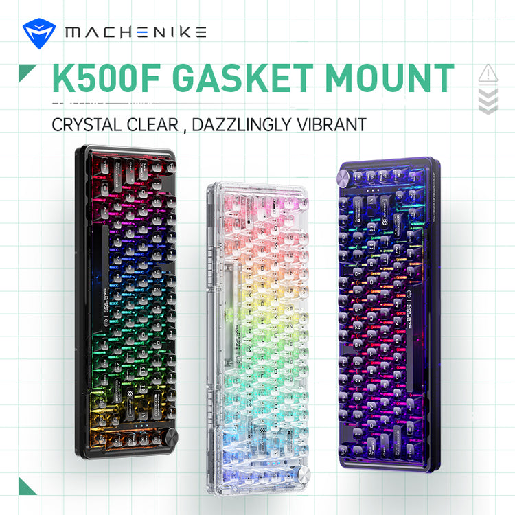 Machenike | Teclado mecânico com fio K500-B61 – Machenike Official Store