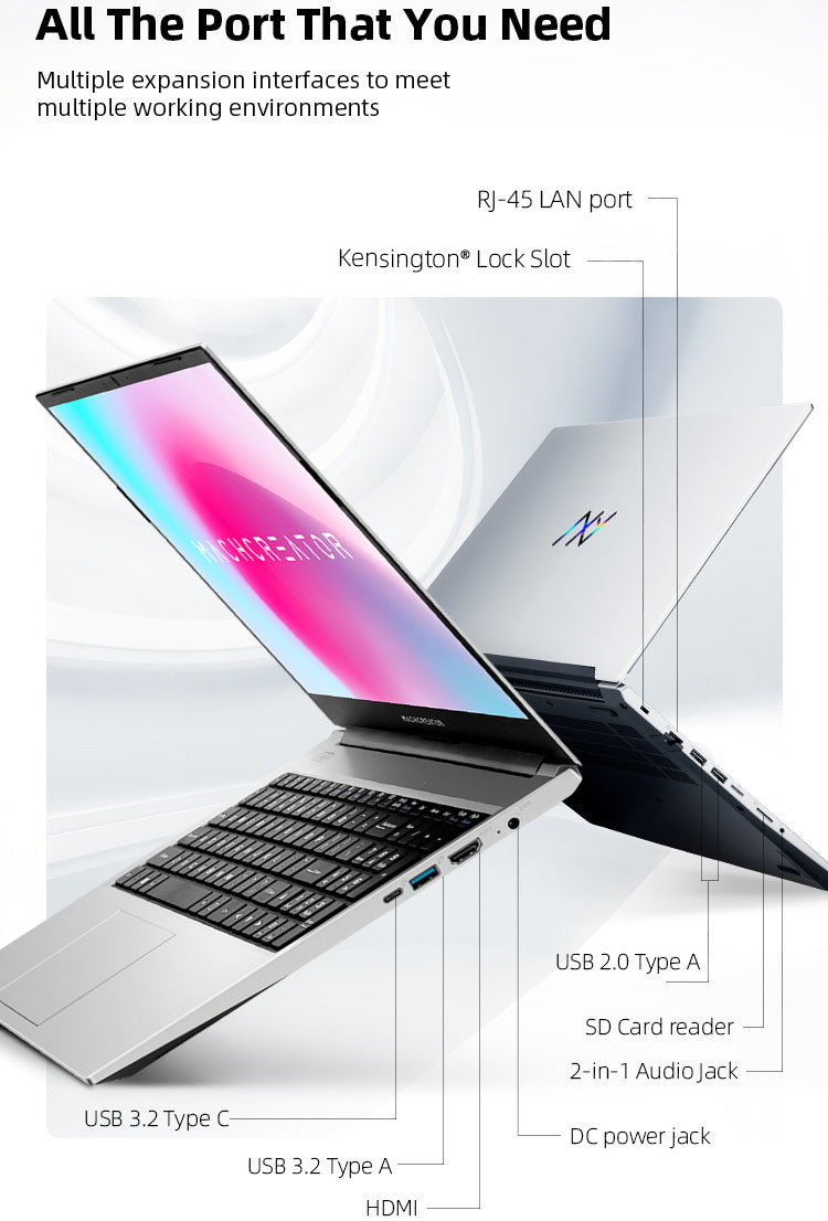 Machenike | Machcreator A Gen 11 Intel (15.6”) Laptop