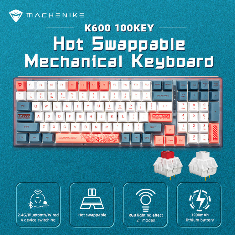 Machenike | K600 Gen2 Mechanical Keyboard – Machenike Official Store