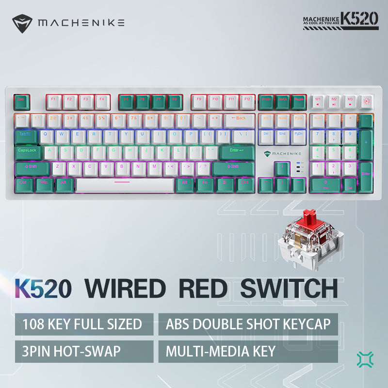 Machenike | K520 Wired Mechanical Keyboard – Machenike Official Store