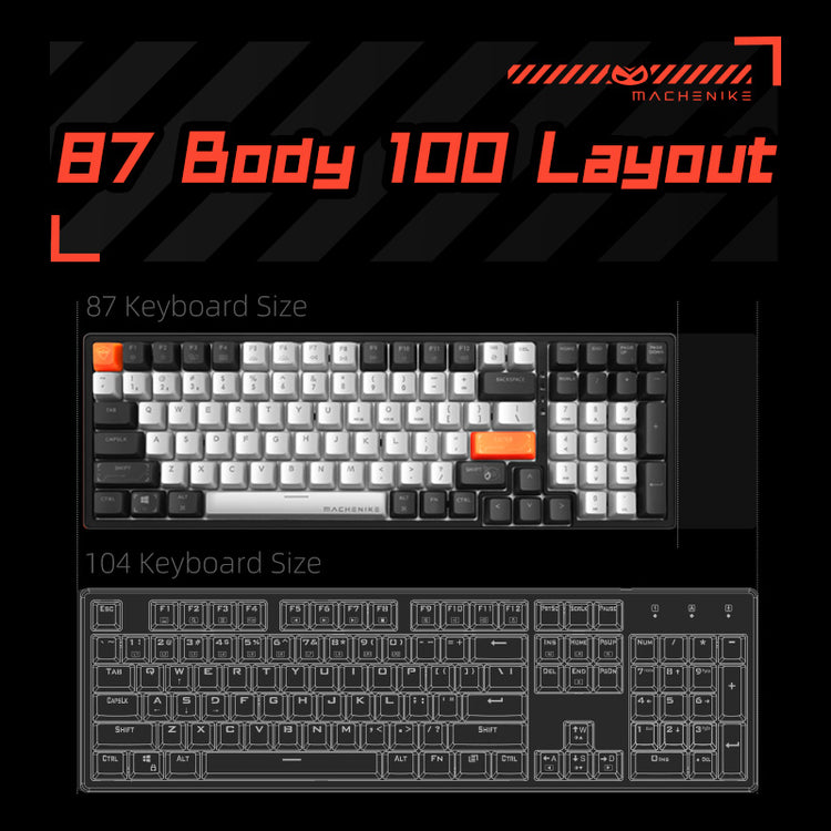 Machenike | K600 Dual-Mode Mechanical Keyboard – Machenike Official Store