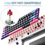 Machenike | KT68 Wireless Mechanical Keyboard
