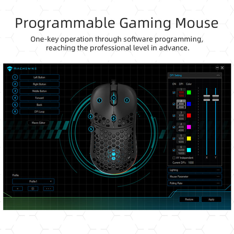 Machenike | M6 Ultralight Gaming Mouse – Machenike Official Store